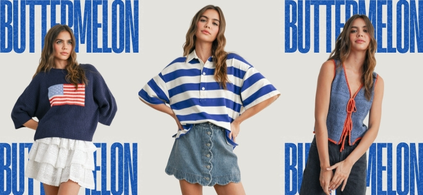 BUTTERMELON Wholesale Products 20% Off - FashionGo