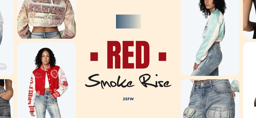 SMOKE RISE RED Wholesale Products - FashionGo