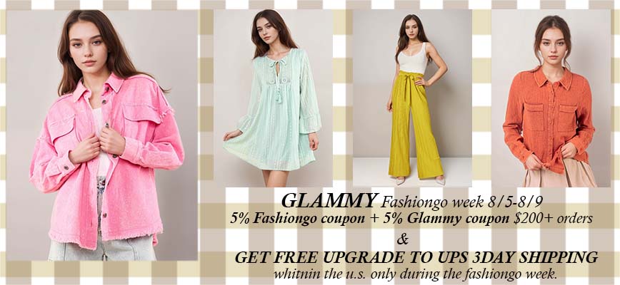 Glammy Wholesale Products 5% Off - FashionGo