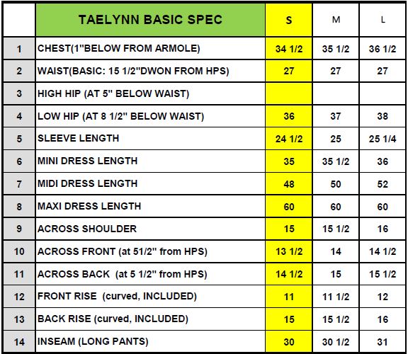 TAELYNN Wholesale Products - FashionGo