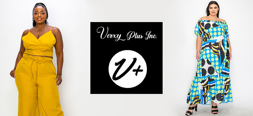 VERXY PLUS INC Wholesale Products - FashionGo