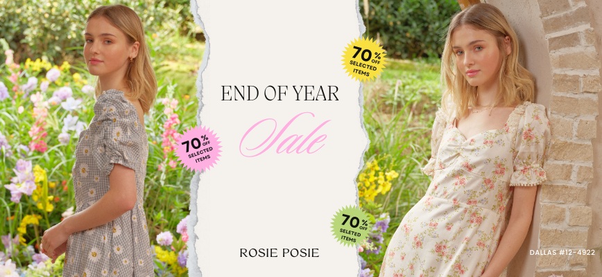 ROSIE POSIE Wholesale Products 20% Off - FashionGo