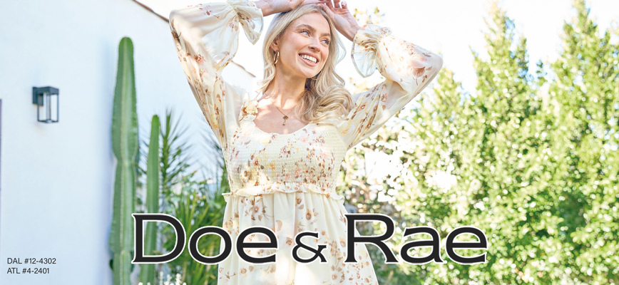 Doe and Rae Wholesale Products - FashoionGo