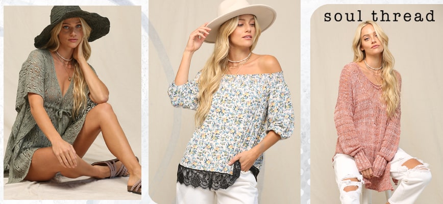 Soul Thread Wholesale Products 5% Off - FashionGo